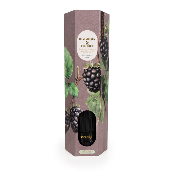 200ml Reed Diffuser - Blackberry & Fig Tree 6PK - Candlelight Home