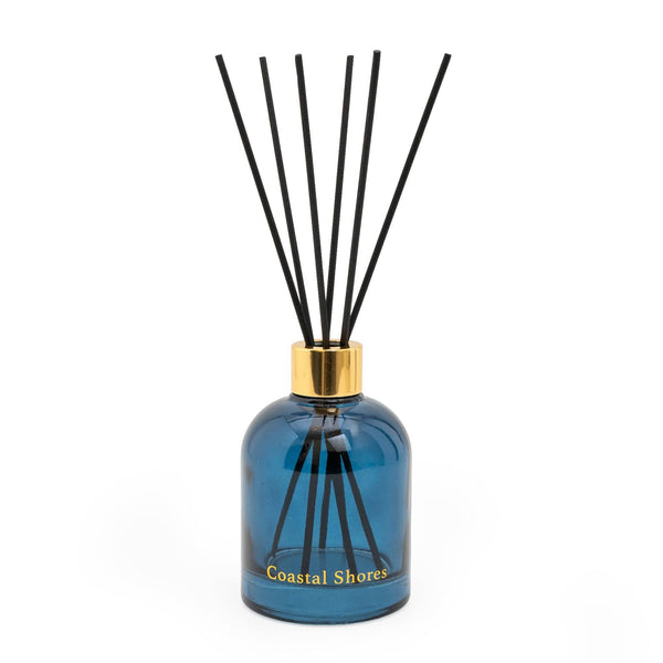 200ML Coastal Shores Reed Diffuser with Seasalt Scent 6PK - Candlelight ...
