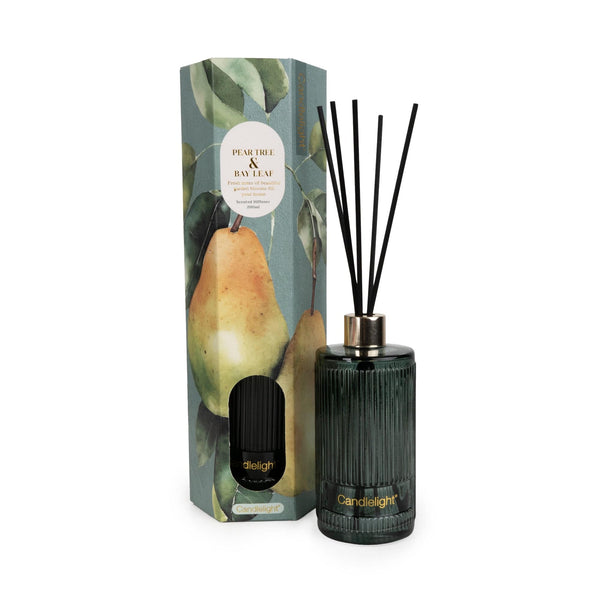 200ml Reed Diffuse - Pear Tree & Bay Leaf 6PK - Candlelight Home