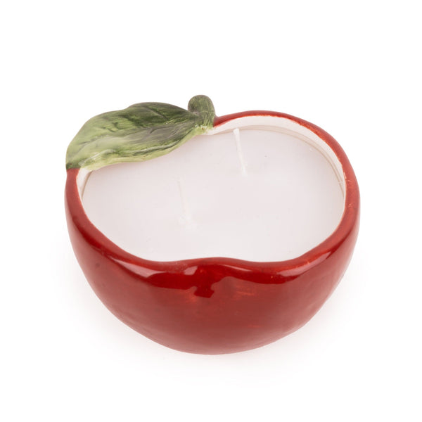 Ceramic Candle - Apple 6PK - Candlelight Home