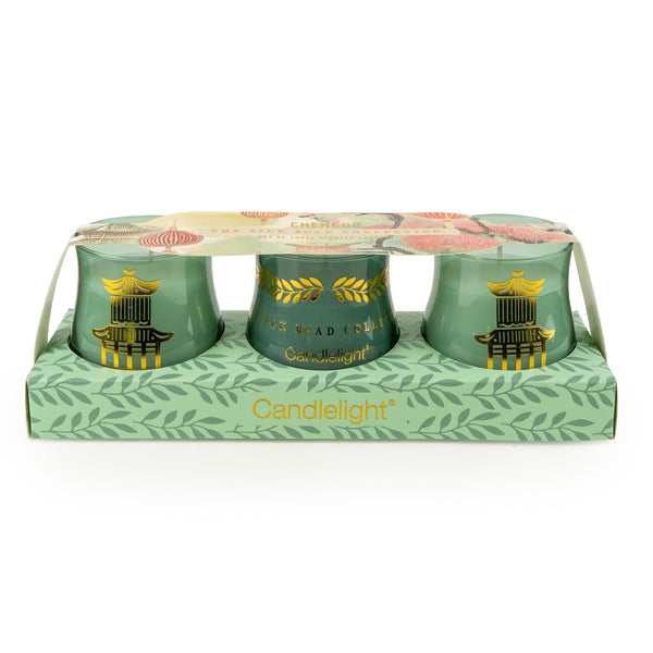 Set of Three Candles – Chengdu 6pk - Candlelight Home