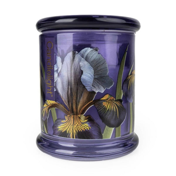 Large Glass Lidded Jar - Iris & Tonka Bean 6PK - Candlelight Home