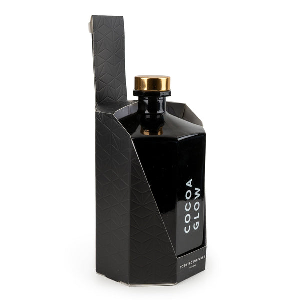 1000ml Octagonal Reed Diffuser - Cocoa Glow 6PK - Candlelight Home