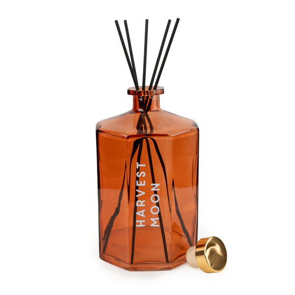 1000ml Octagonal Reed Diffuser - Harvest Moon 6PK - Candlelight Home