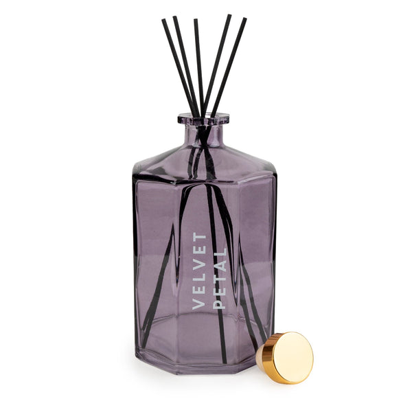 1000ml Octagonal Reed Diffuser - Velvet Petal 6PK - Candlelight Home