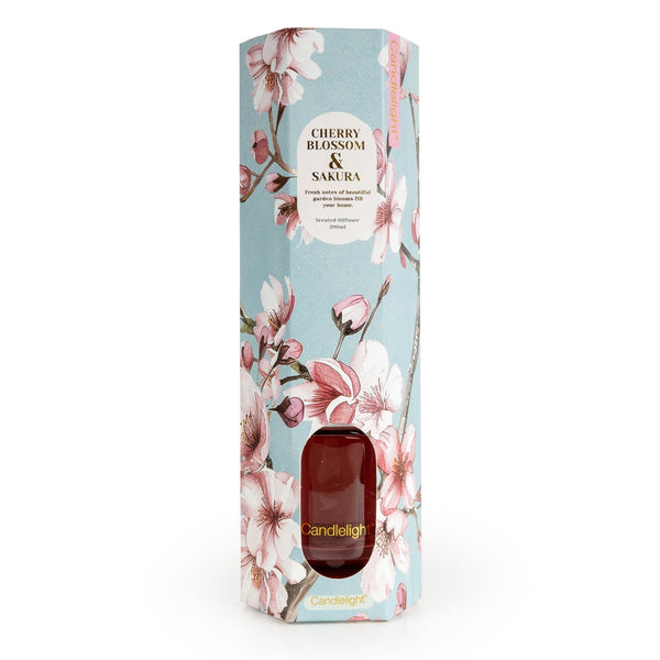 200ml Reed Diffuser - Cherry Blossom & Sakura 6pk - Candlelight Home