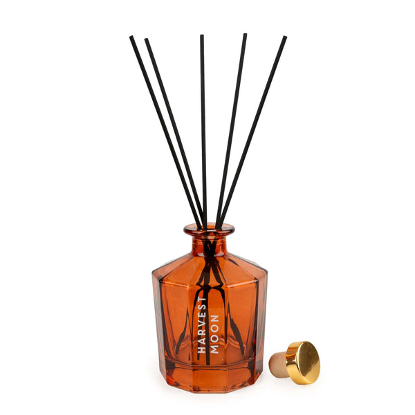 250ml Octagonal Reed Diffuser - Harvest Moon 6PK - Candlelight Home