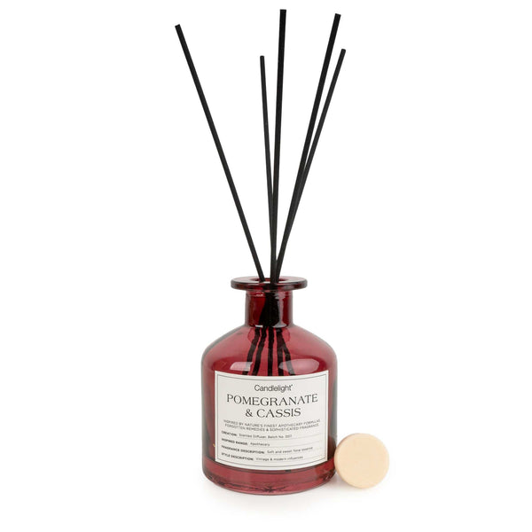 250ml Reed Diffuser - Apothecary Red 6pk - Candlelight Home