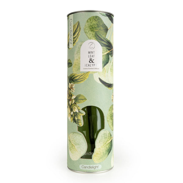 300ml Reed Diffuser - Mint Leaf & Eucalyptus 6pk - Candlelight Home