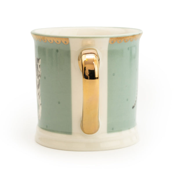 Tankard Teal Mug Tiger 6PK - Candlelight Home