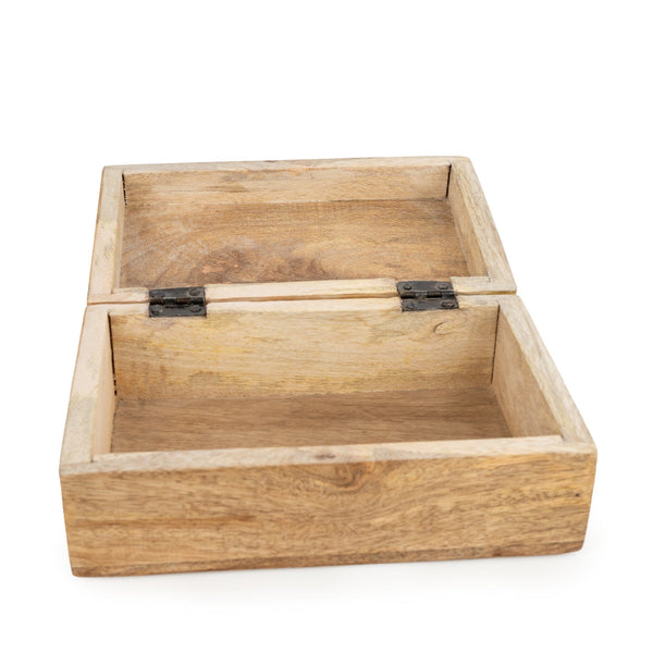 Mango Wood Trinket Box - Apples & Pears 4PK - Candlelight Home