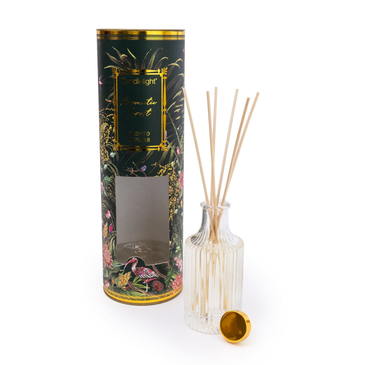 150ml Chinoiserie Dark Green Reed Diffuser Aromatic Forest 6PK ...